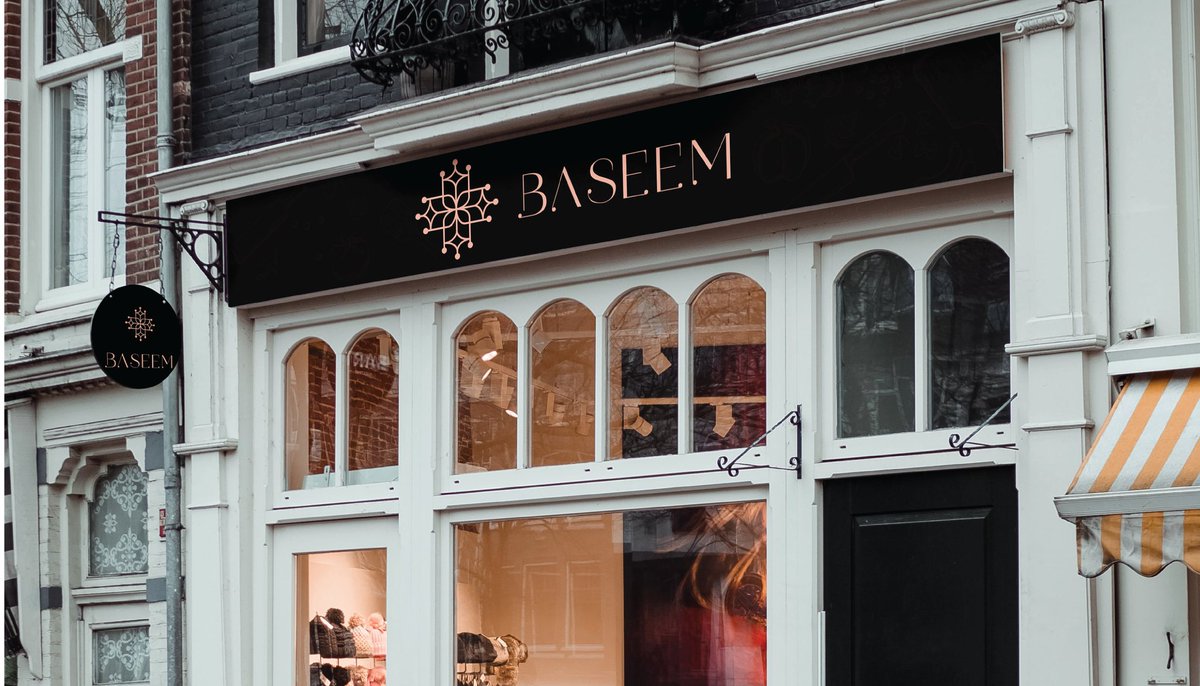 نور | تصميم شعارات on Twitter: "🔸Logo Baseem @Designers_Sup"