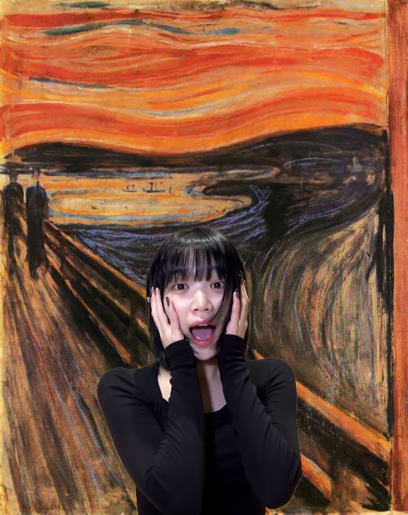 The Scream Painting Costume