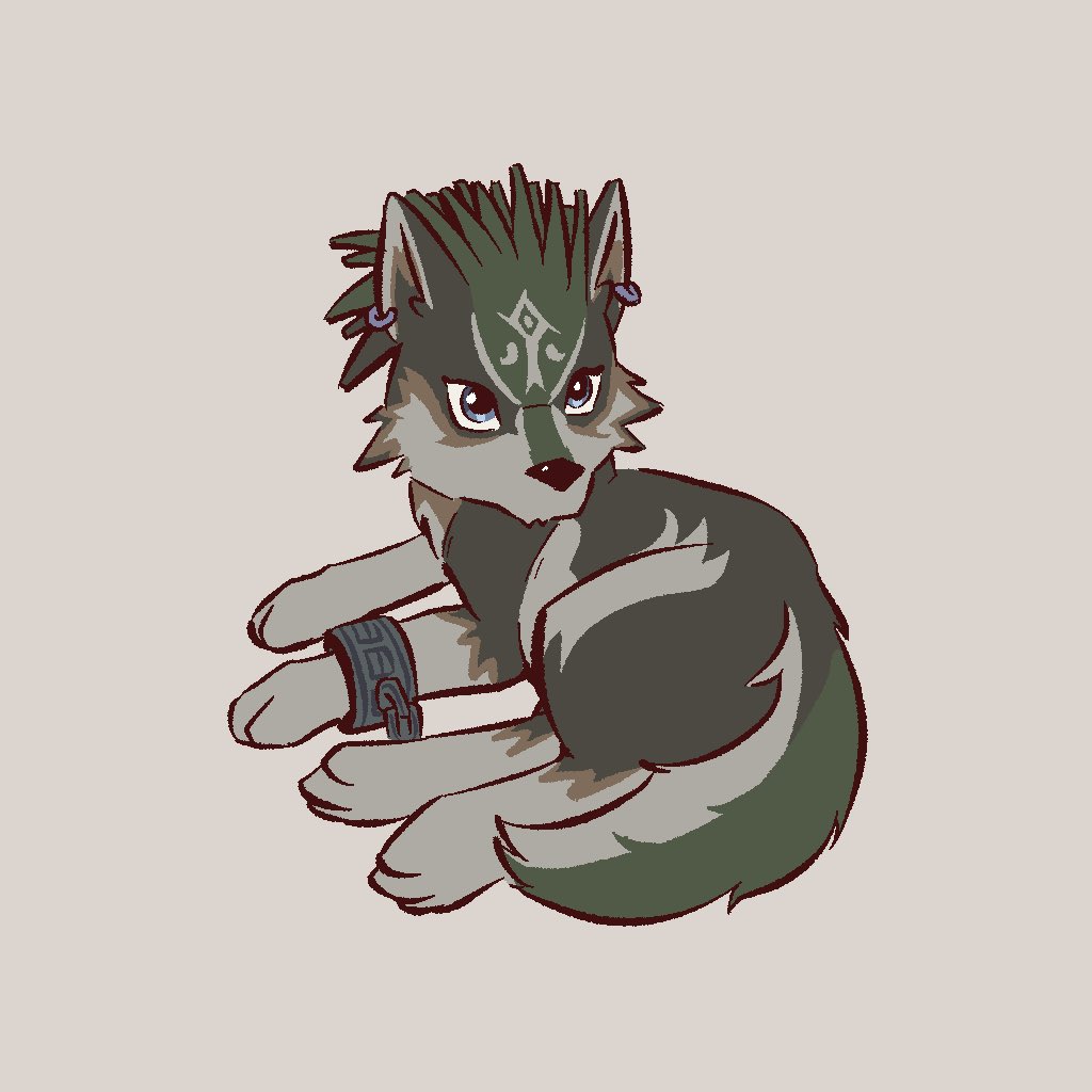 Chibi Link Wolf