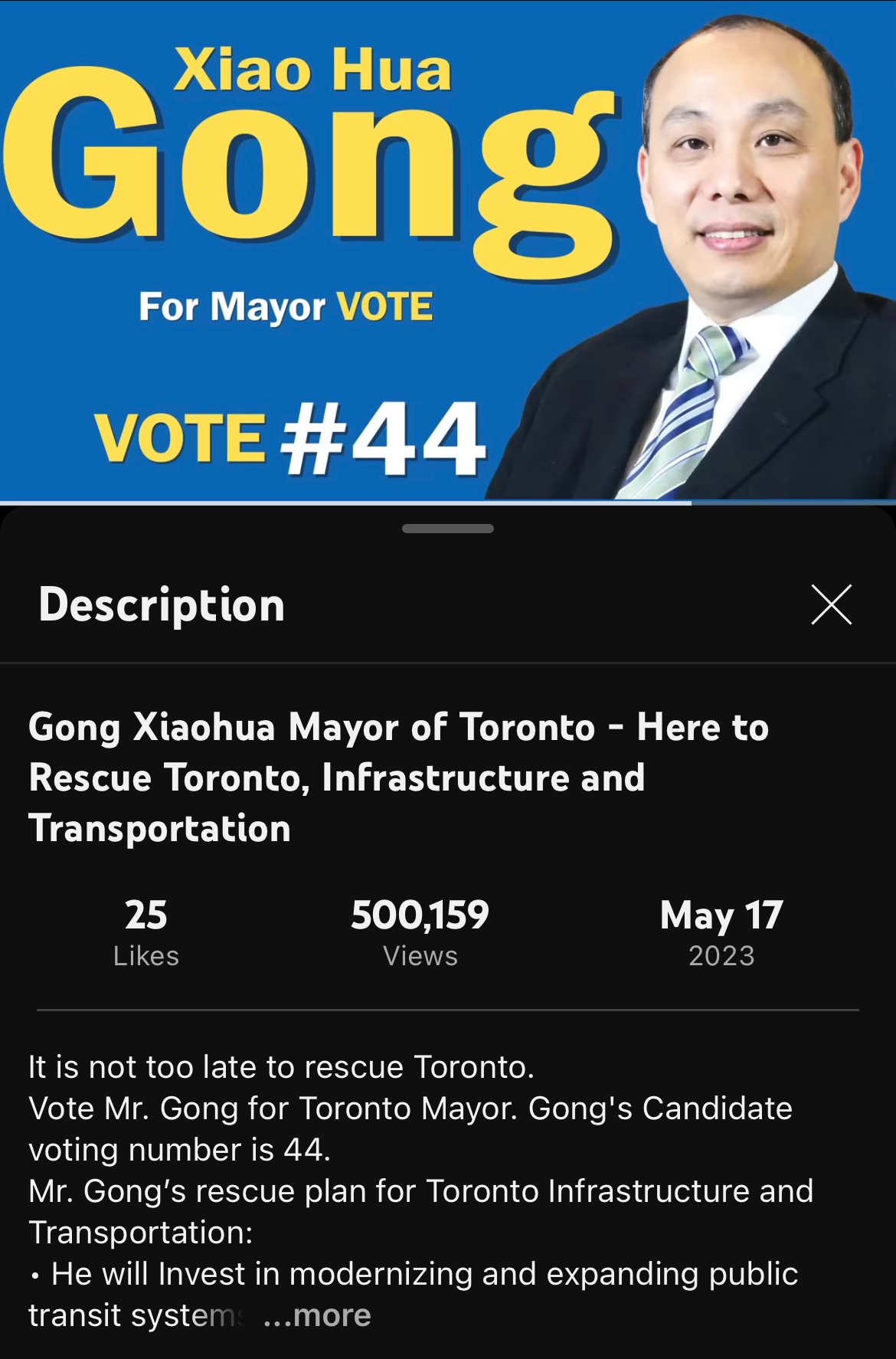 Toronto Mayor Memes 'We Need To Build More Homes Faster' | Toronto