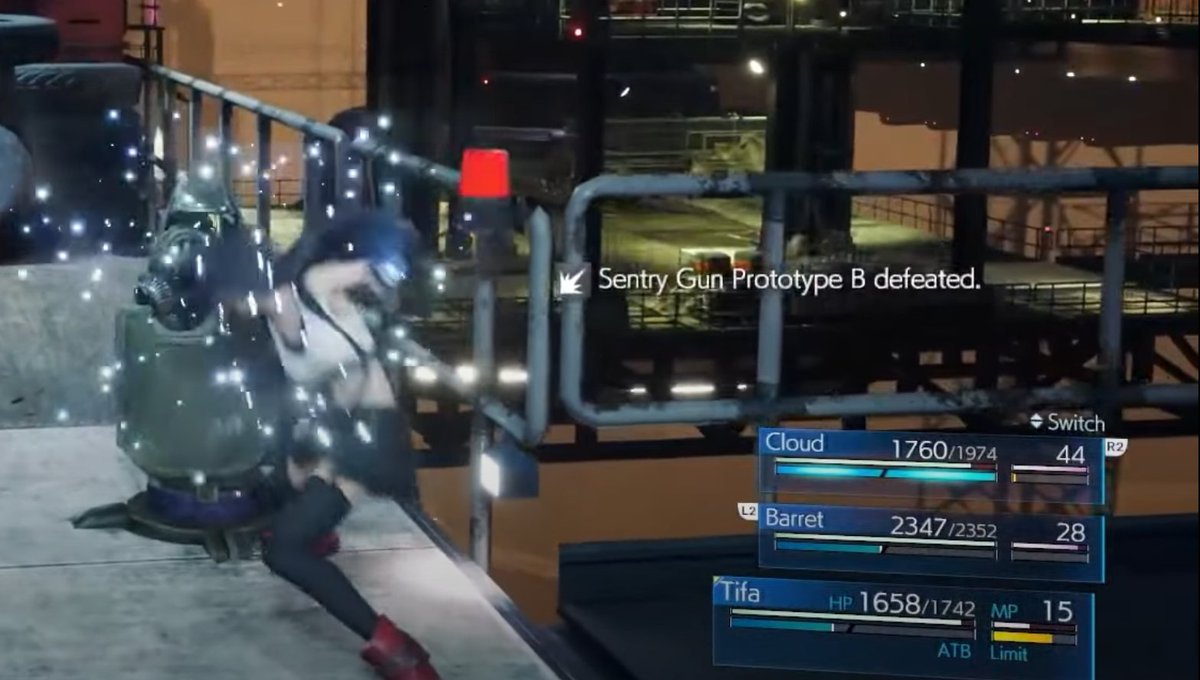 SubTXT on Twitter: "If you're wondering how far we go in FF7 Rebirth, check out the HP levels of ...