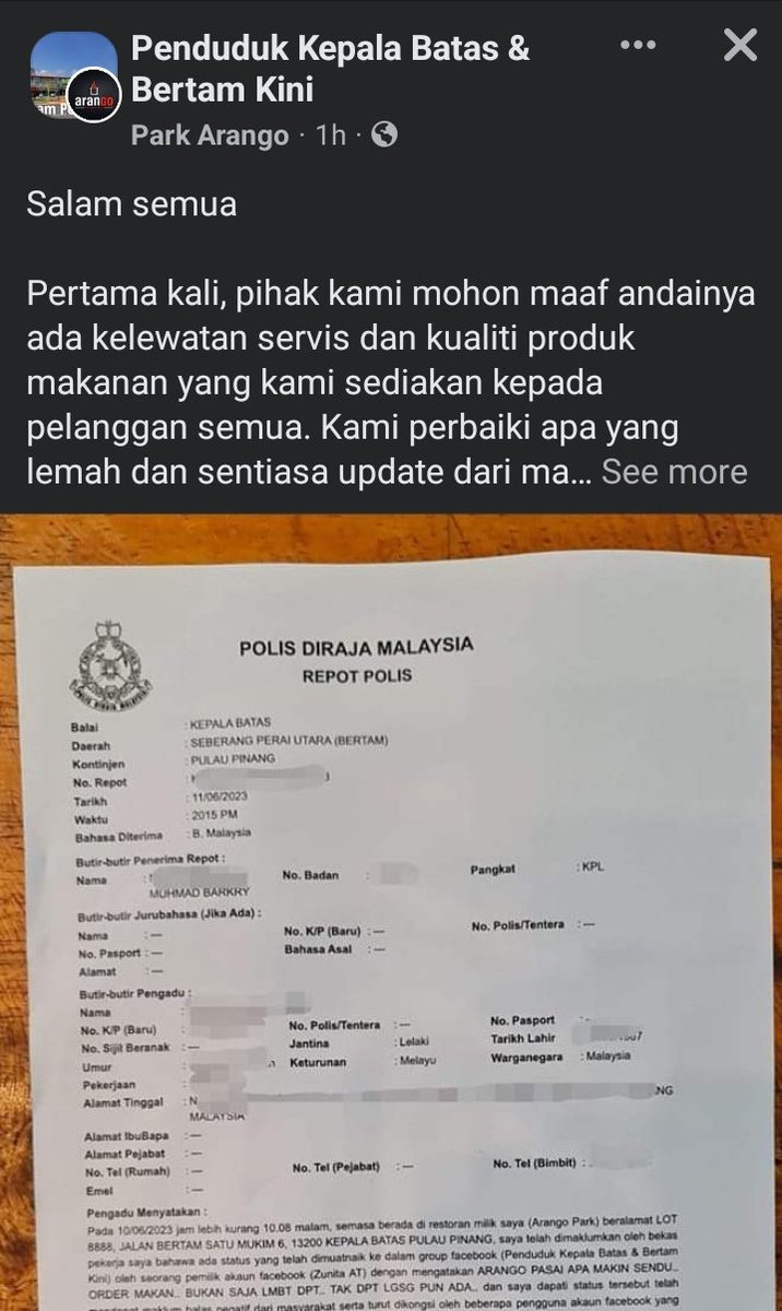 KepalaBatasKita 🇲🇾 on Twitter: "Admin xmau kata apa, admin dok pi support jugak kekadang. Orang ...