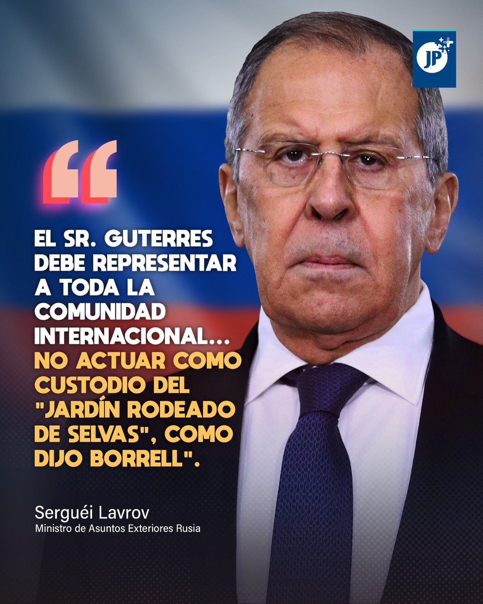 Jp On Twitter 🇷🇺 El Ministro De Exteriores De Rusia Serguéi Lavrov