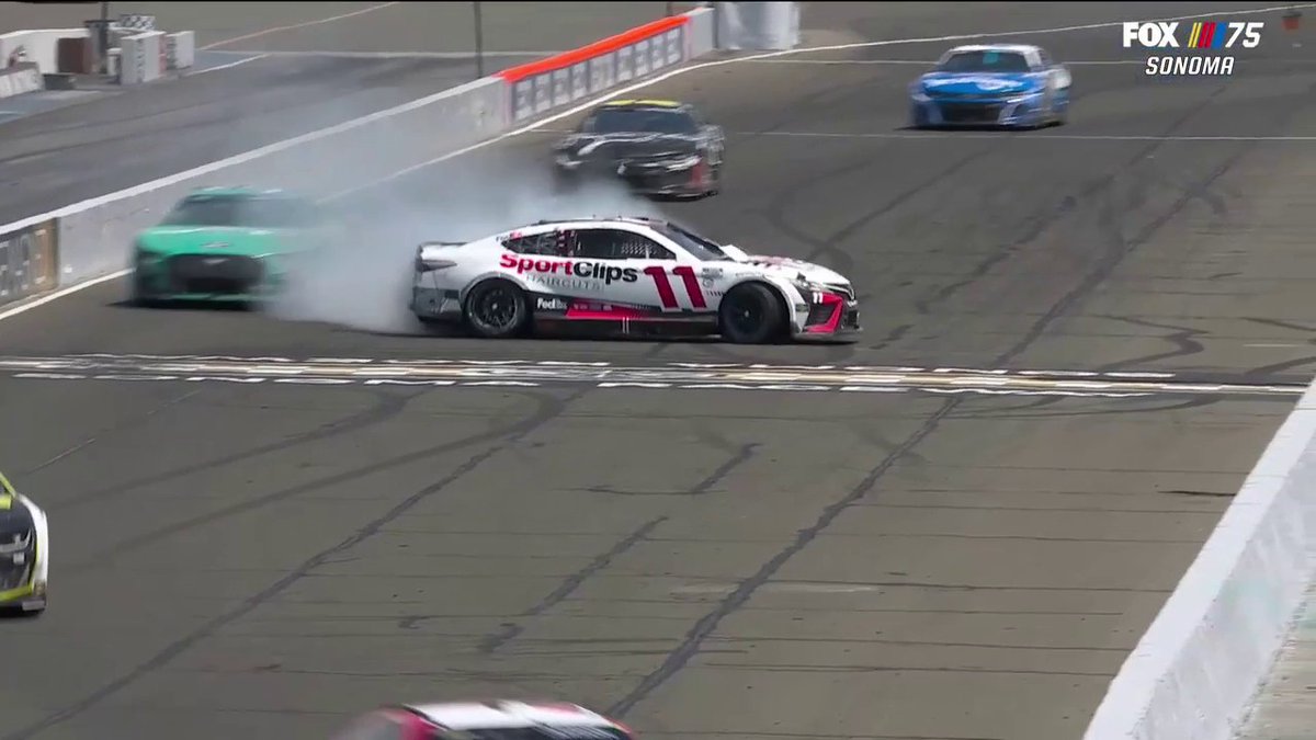 Fox Nascar On Twitter Trouble For Denny Hamlin Nascar