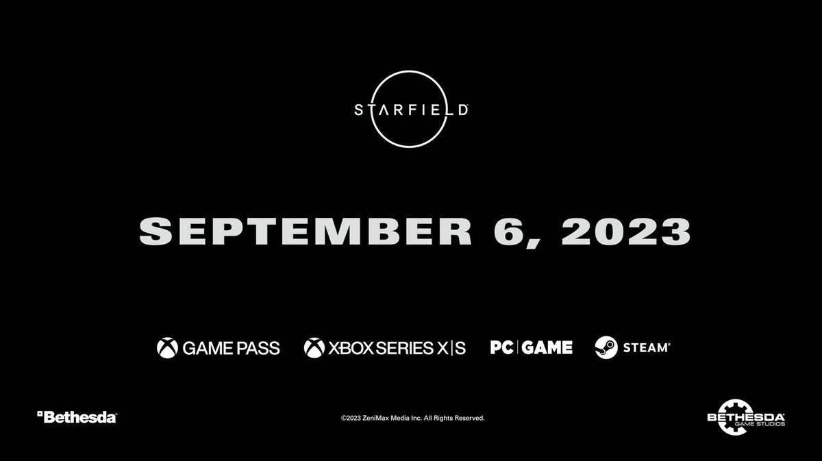 VOXEL on Twitter: "Starfield no #XboxGamesShowcase! O novo jogo da Bethesda chega em 6 de ...