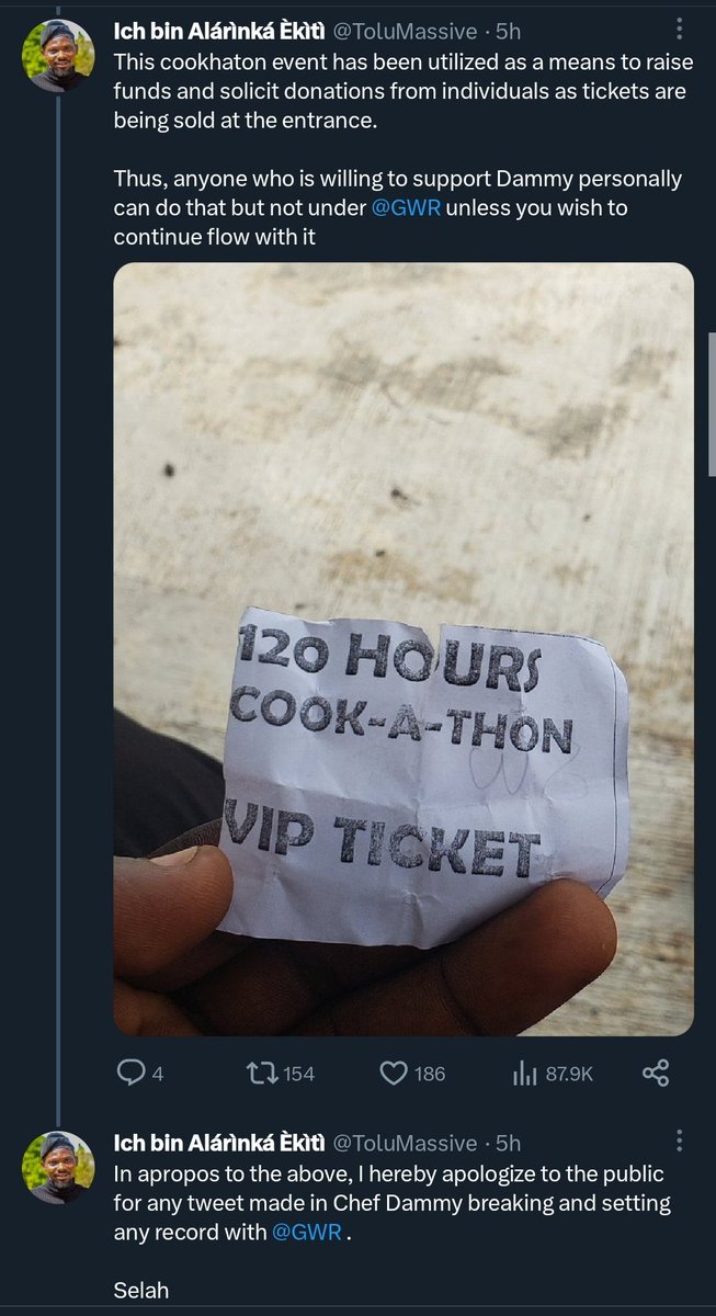 Dr.Sabi Memes on Twitter: "Ah so the Ekiti Cook-a-thon na prank? 😳😲 So no be Dammy plan am? Omo ...