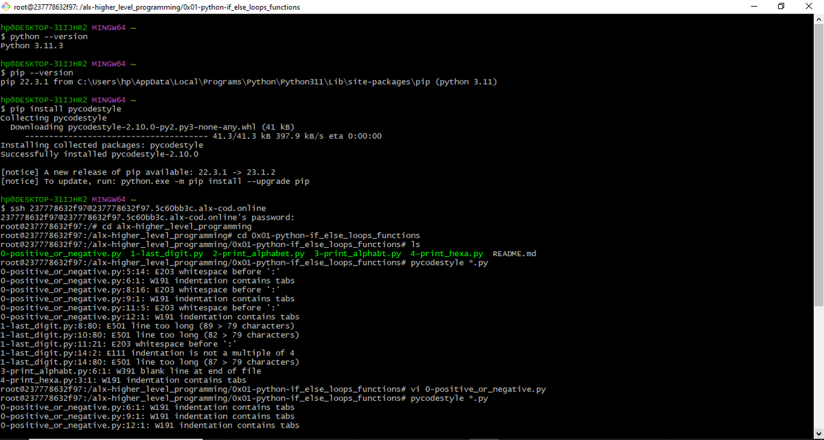 Kassy Nwa on Twitter: "Week 19 @alx_africa, started sprint 2 with python! We covered Python ...