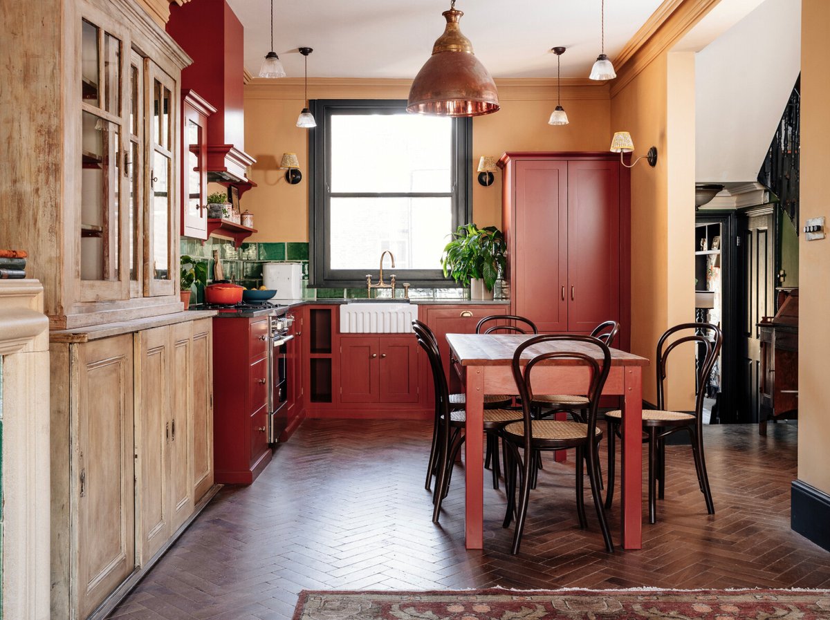 deVOL Kitchens on Twitter: "A theatrical red kitchen for us all to fall in love with! A deVOL ...