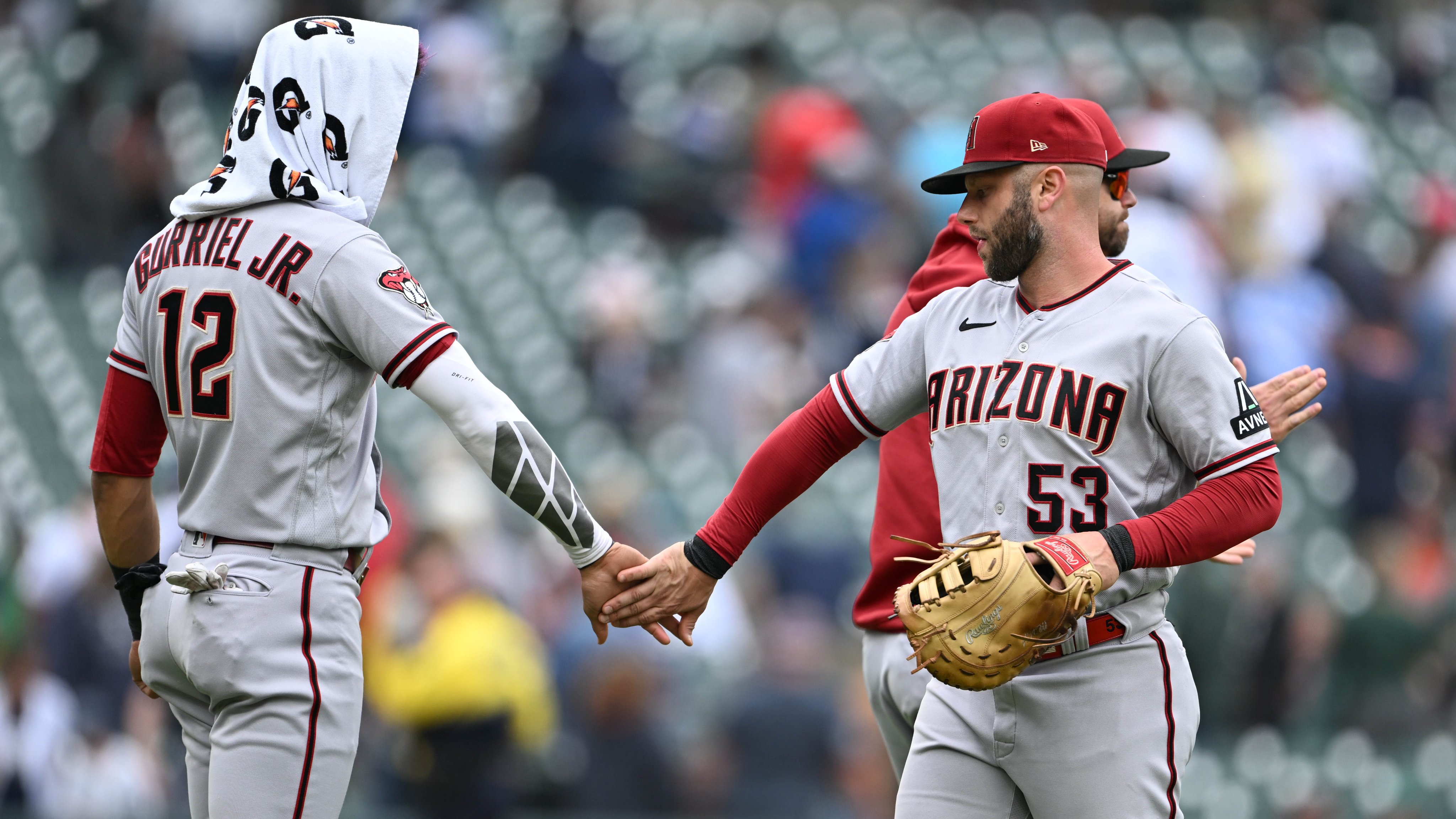 Diamondbacks at Tigers / Twitter