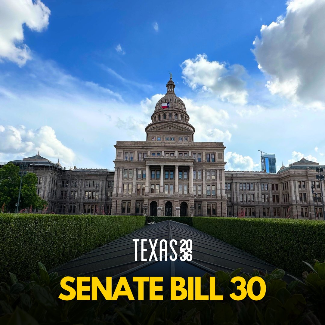 Texas 2036 on Twitter: "Congrats to @joanhuffman & @DrGregBonnen on #SB30, the supplemental ...