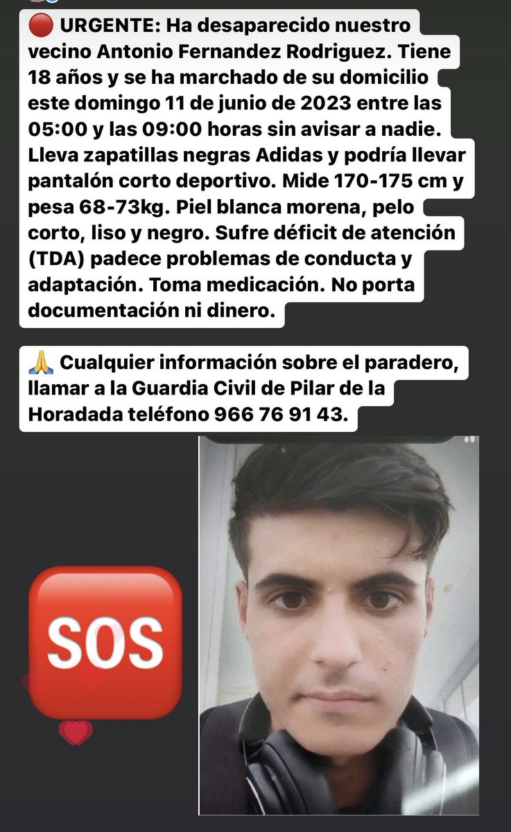 José María Pérez Sánchez On Twitter 🔴 Urgente Ha Desaparecido