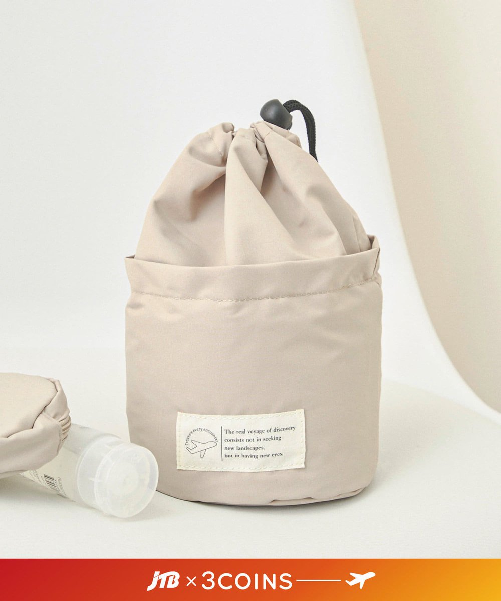 3COINSスリーコインズ【公式】 on Twitter: "【JTB×3COINS】 筒形ポーチ 300円(税込330円) 自立するタイプなので、 ポーチを開けてそのまま使用できます。 内側 ...