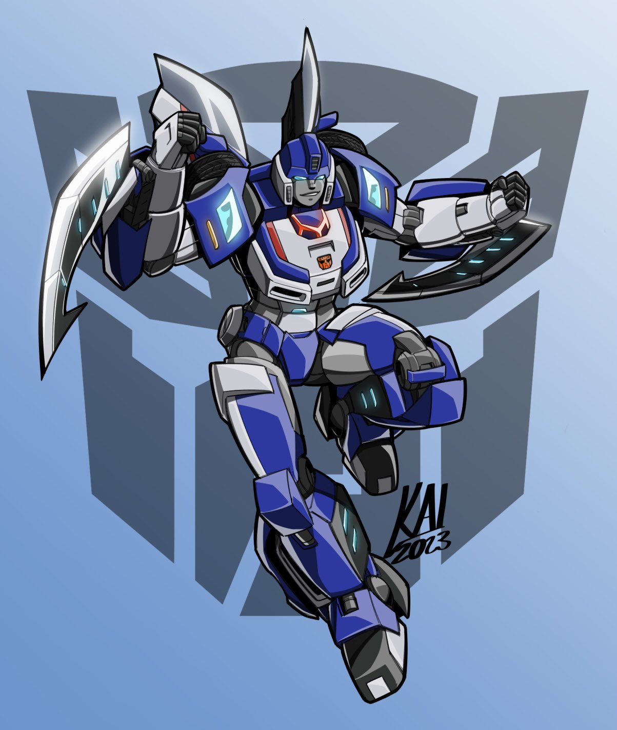 Mirage Transformers G1 Fan Art