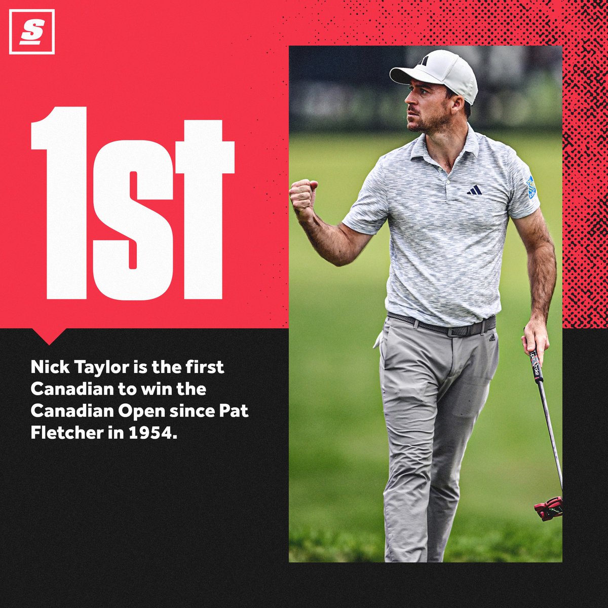 theScore on Twitter: "First Canadian to win in 69 years. Nick Taylor did that. 😤🍁"