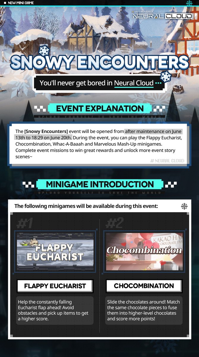 Neural Cloud-EN Official🎊0.5 Year Anni. on Twitter: "Dear Professor, The [Snowy Encounters ...