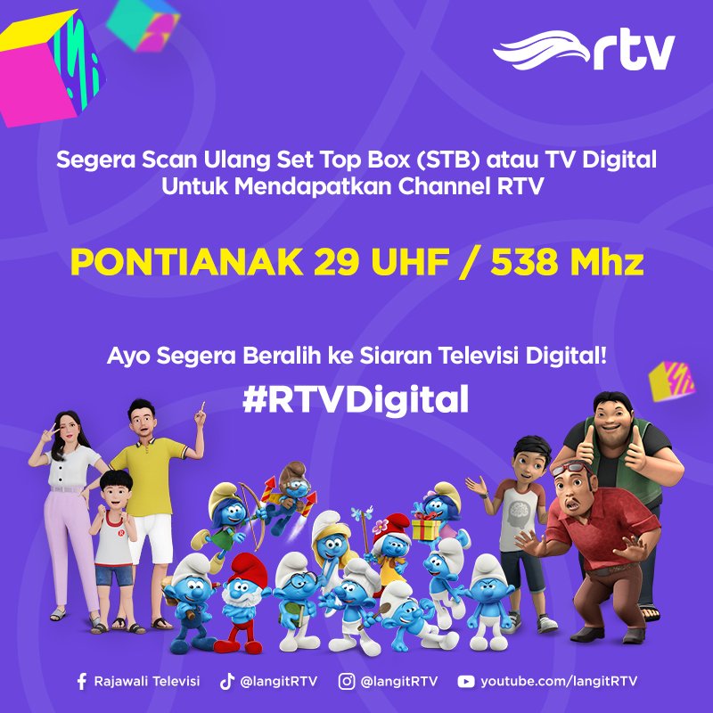 RTV on Twitter: "Buat Warga 𝗣𝗼𝗻𝘁𝗶𝗮𝗻𝗮𝗸 𝗱𝗮𝗻 𝘀𝗲𝗸𝗶𝘁𝗮𝗿𝗻𝘆𝗮, ayo segera scan ulang STB/ TV Digital dan ...