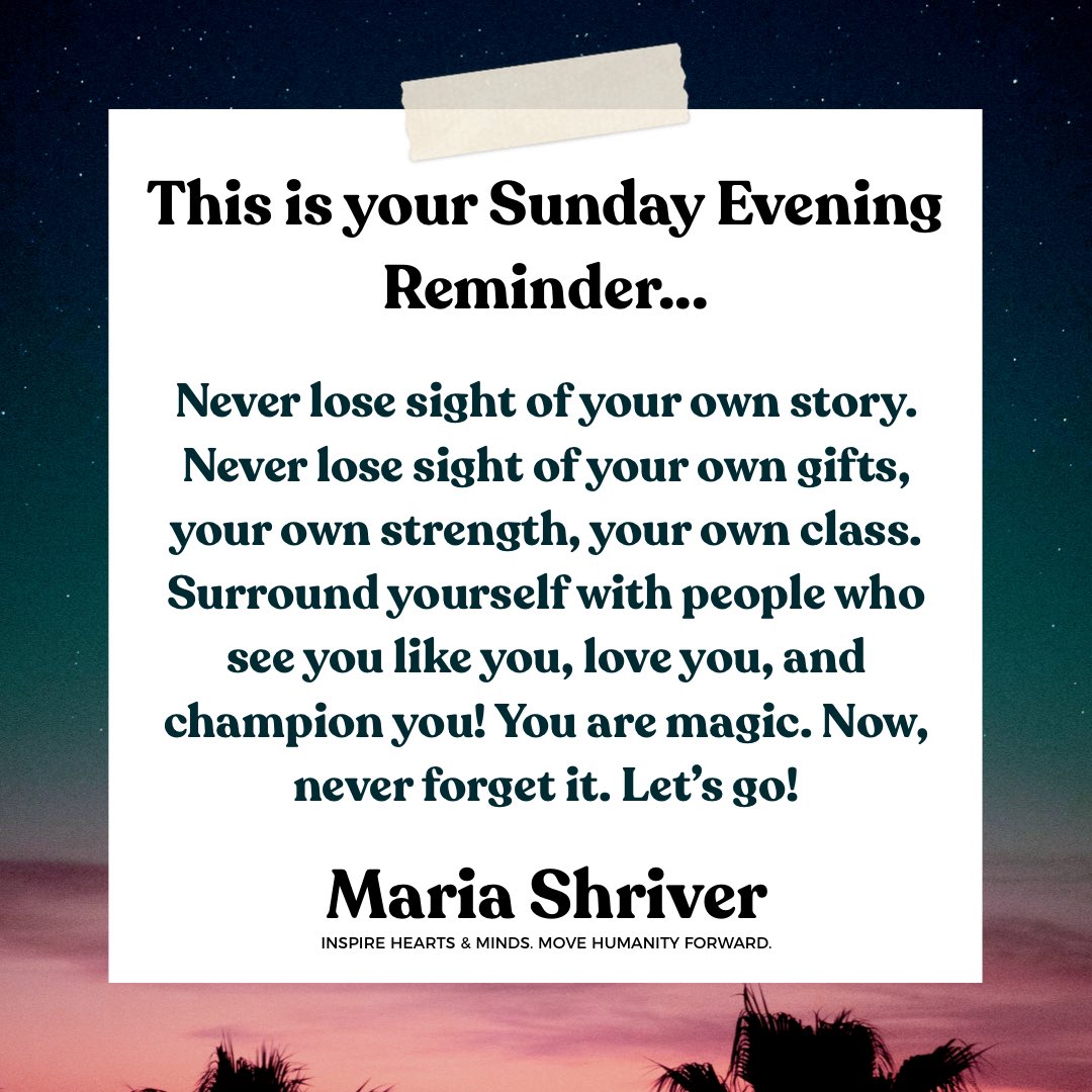 Maria Shriver on Twitter: Maria Shriver on Twitter: