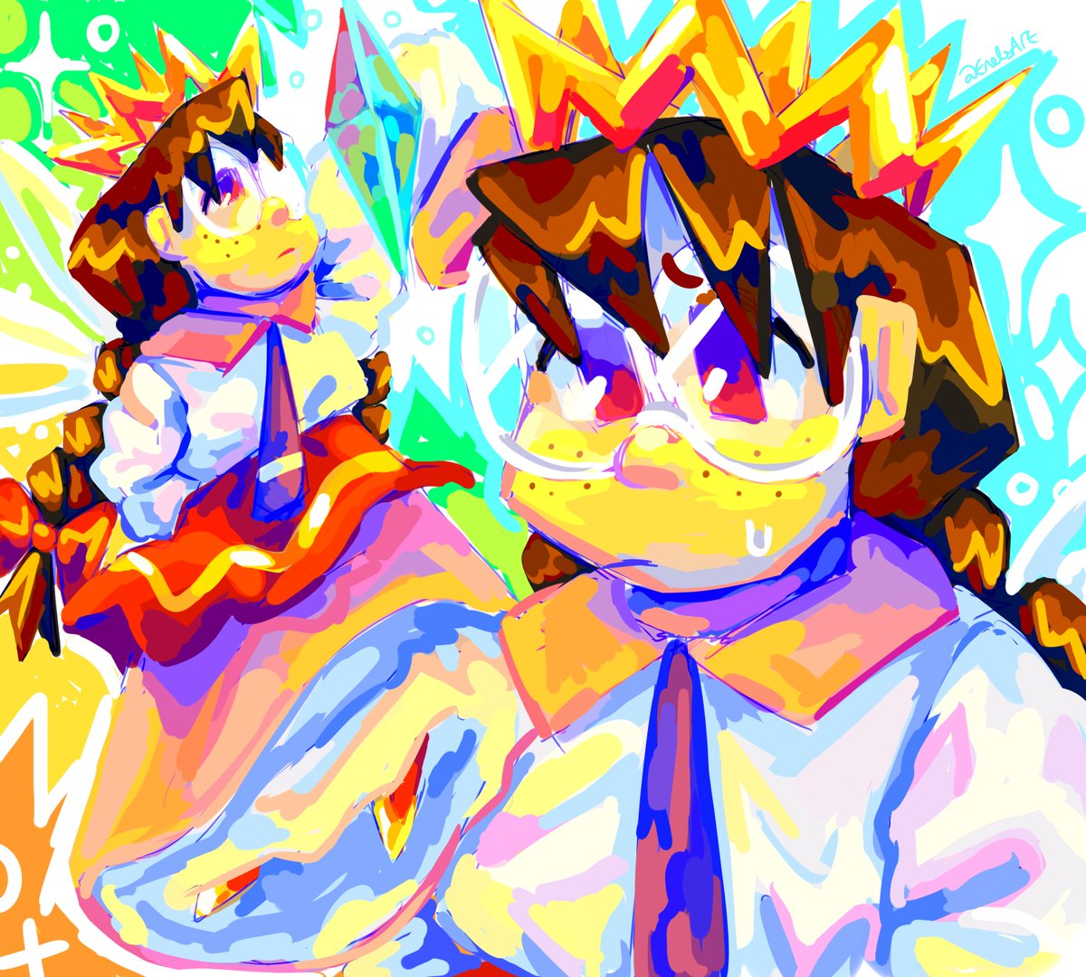 「queen ripple !!! #kirby」|end 💥 eyestrain ⚠️NEW comms 📌のイラスト