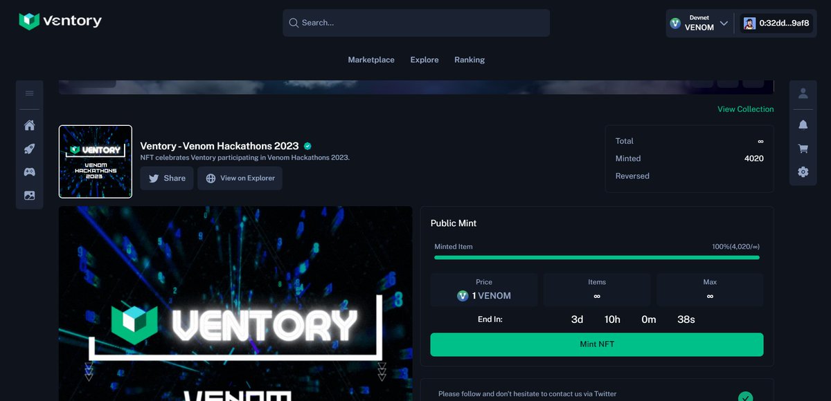 SECRETO DEFI on Twitter: "¿No pudisteis mintear este primer NFT? 😱 Aquí tenéis el segundo que ha ...