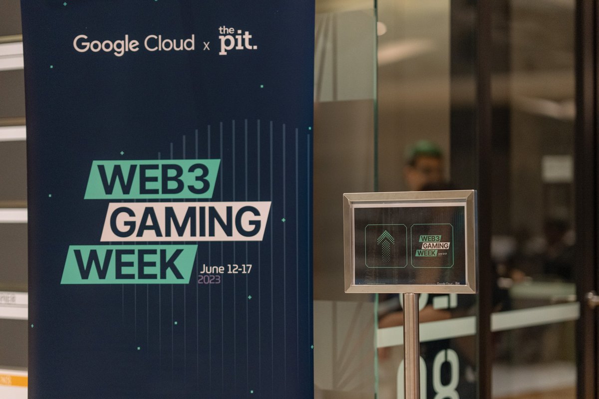 the Pit 🕳️ on Twitter: "Press Start! Web3 Gaming Week is a go 🎮 Learn about the Google for ...