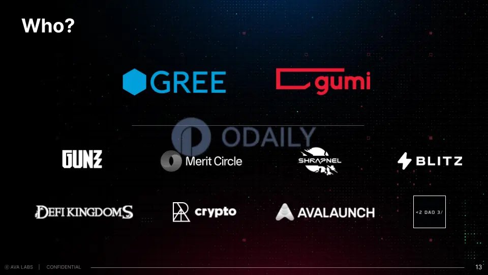 Odaily@ChinaCryptoNews on Twitter: "🔥Ava Labs推出Avalanche Arcad3，致力于帮助Web2游戏公司探索Web3 据官方消息，Ava ...