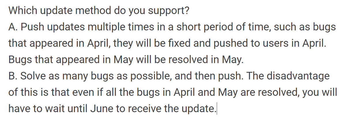 ICE UNIVERSE on Twitter: "Which update method do you support?"