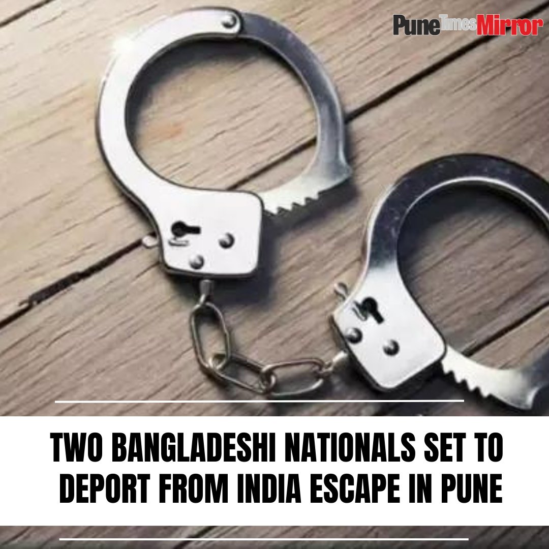Pune Mirror on Twitter: "The Pune City Police have booked two Bangladeshi nationals for escaping ...