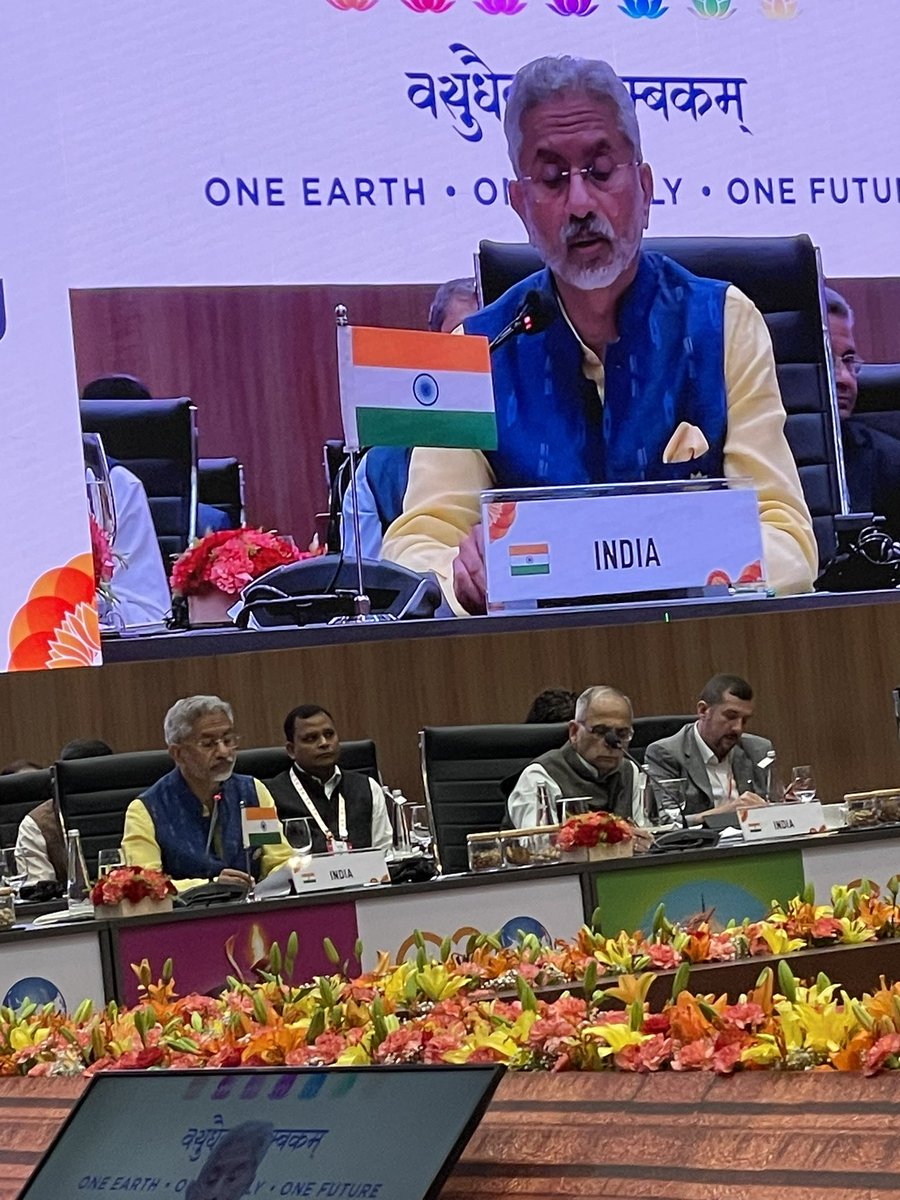 Federico Salas on Twitter: "Development Ministers Meeting of the G20 gets underway in Varanasi ...