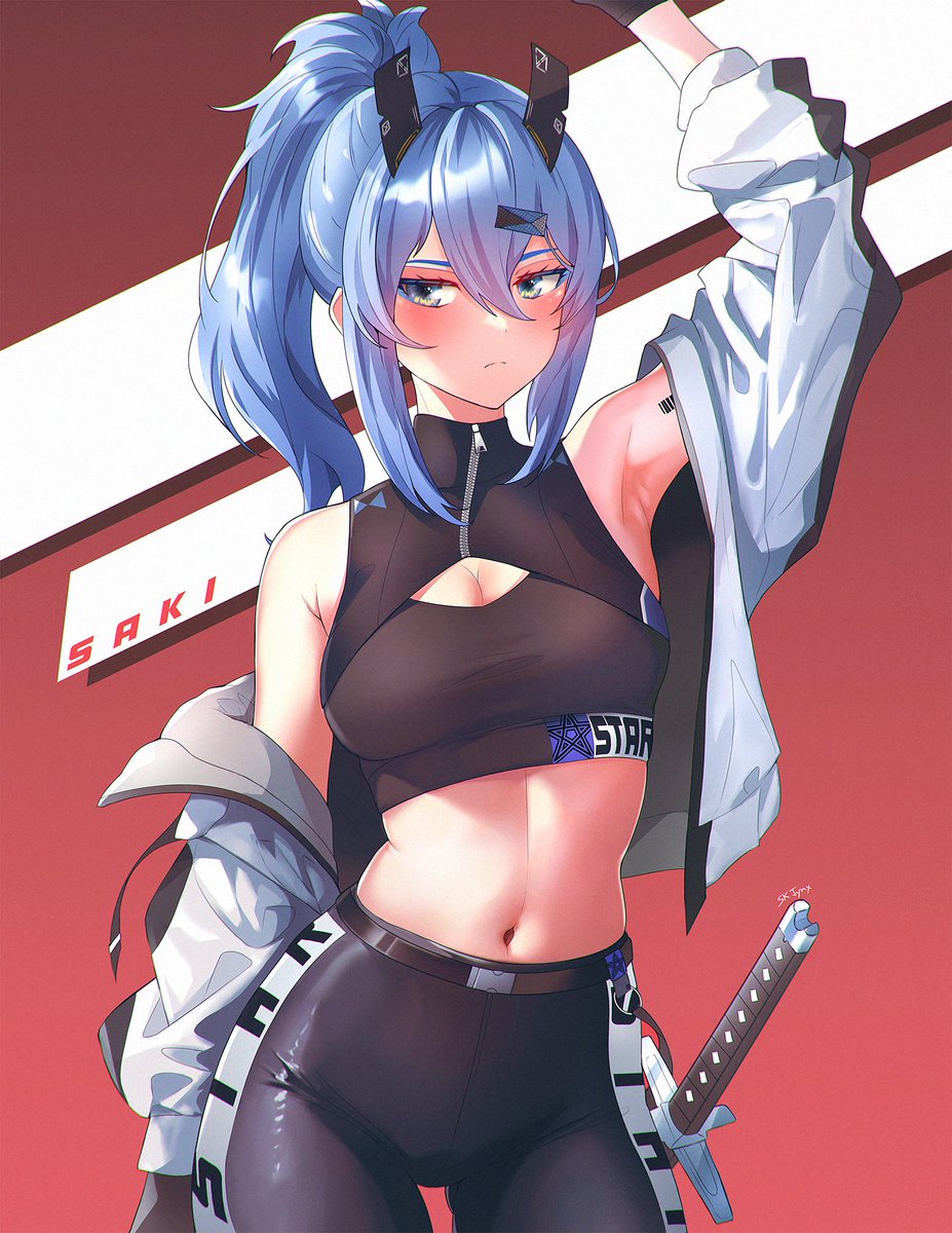 · SK JYNX · on Twitter: "Saki~ 💖 OC Belongs to: @AtKOArt"