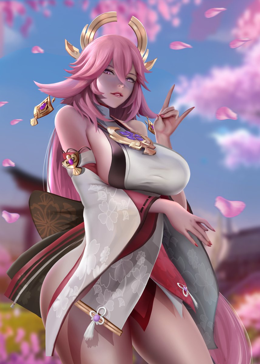 Ant 🏳️‍🌈 on Twitter: "Character Feature: Yae Miko #15! Image 1 by Mr_xior (Free): https ...