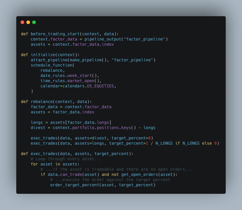 How to backtest a custom momentum factor: - Thread from PyQuant News 🐍 ...