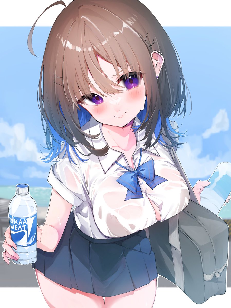 「再掲! 最近暑いですね…」海乃エメ＠C106【ね-10b】の漫画