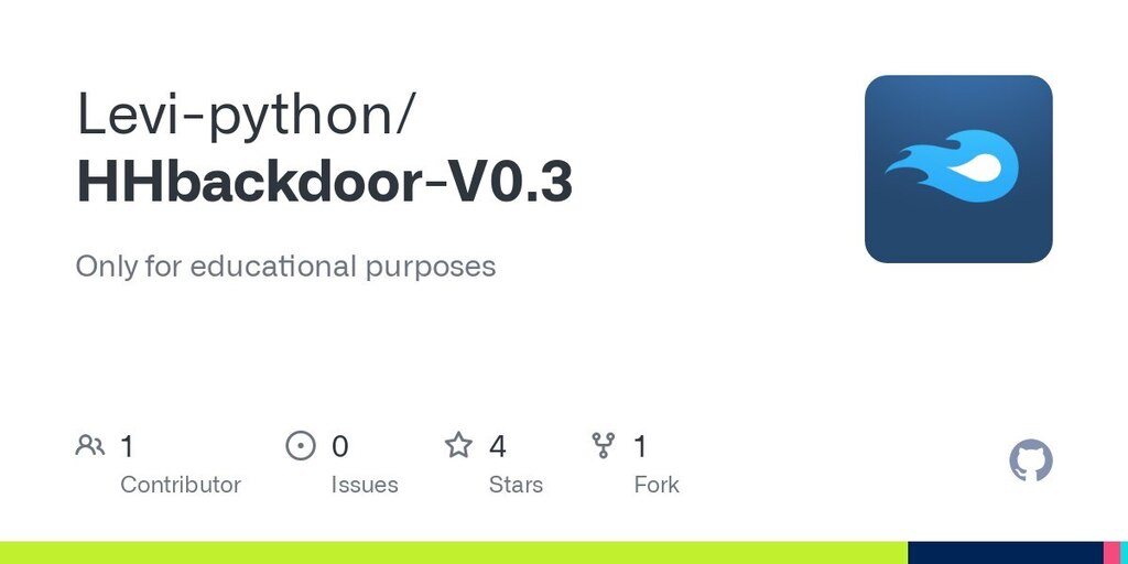 HackGit on Twitter: "HHbackdoor v.0.3 This part of the backdoor is still in development this is ...