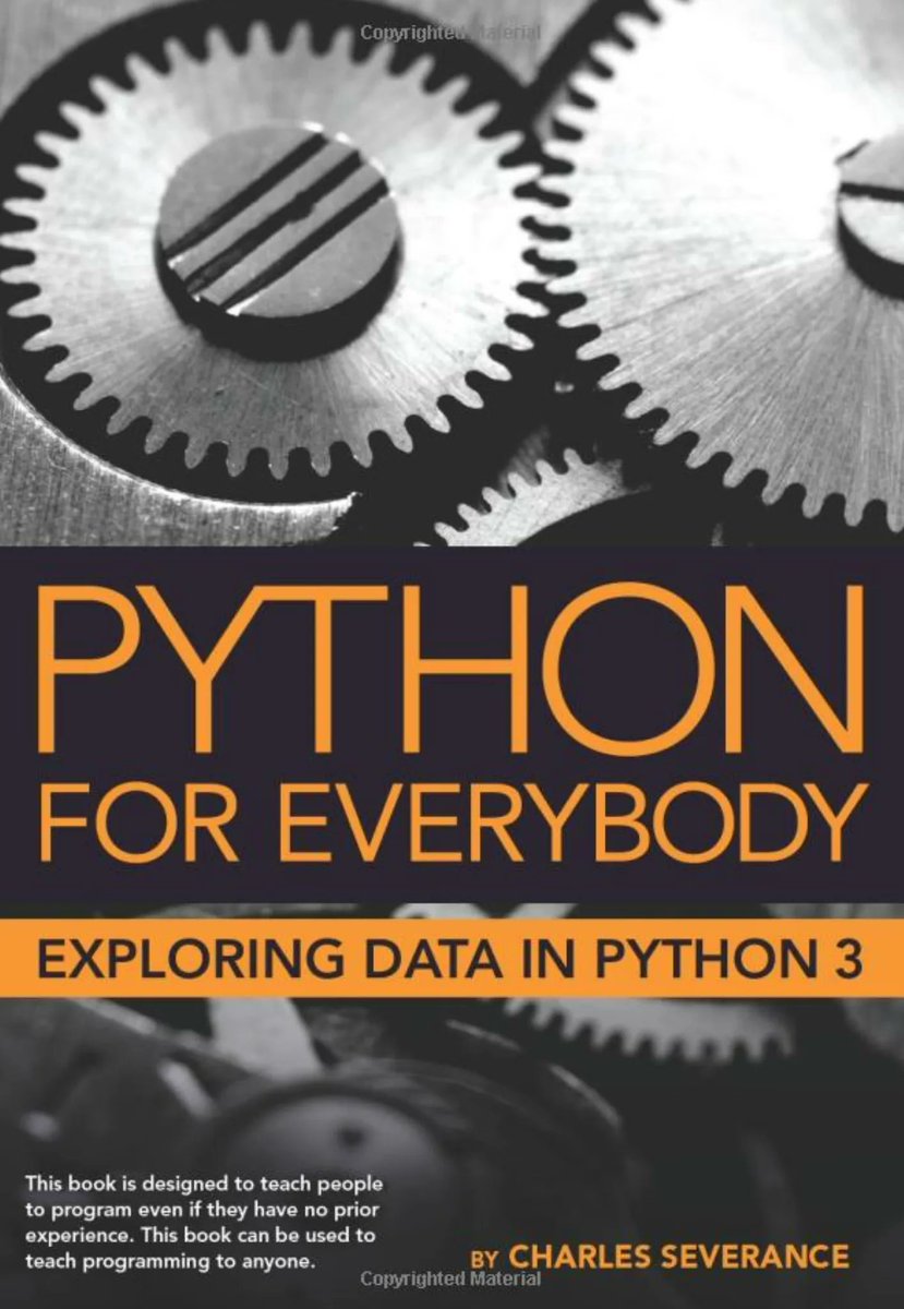Dr. Ganapathi Pulipaka 🇺🇸 on Twitter: "Python for Everybody. #BigData #Analytics #DataScience # ...