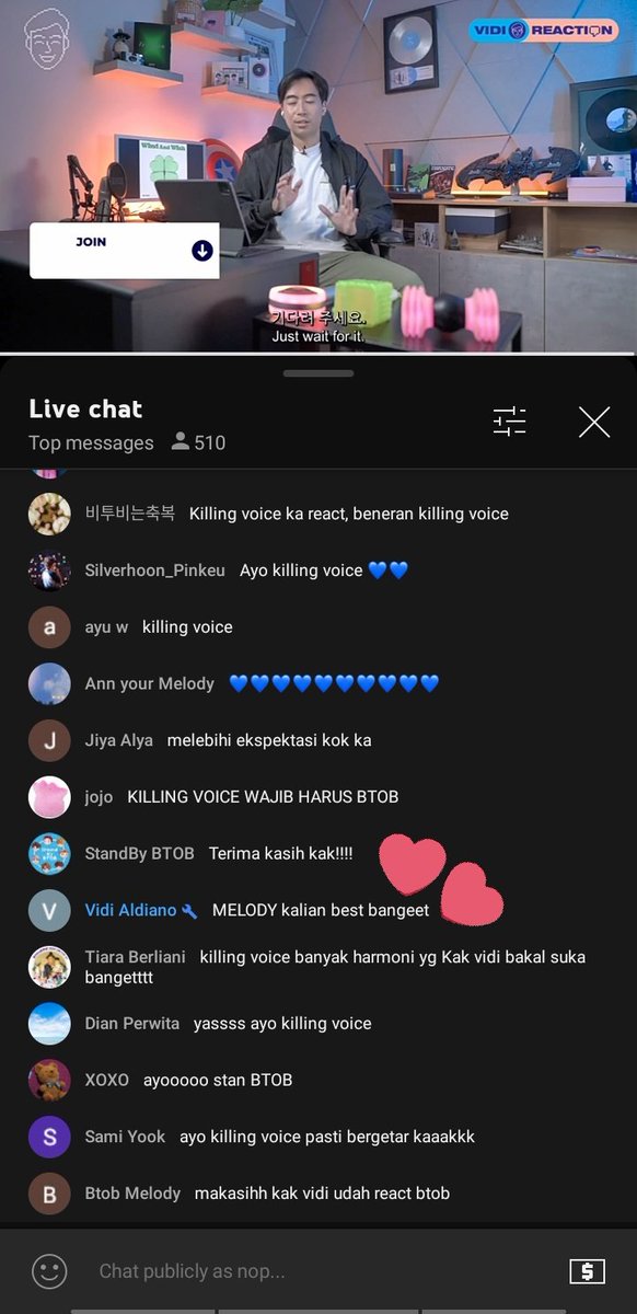 Cah 🍀💙 on Twitter: "RT @penikmat__rindu: Terima kasih buat @vidialdiano yang udah ngereaction ...