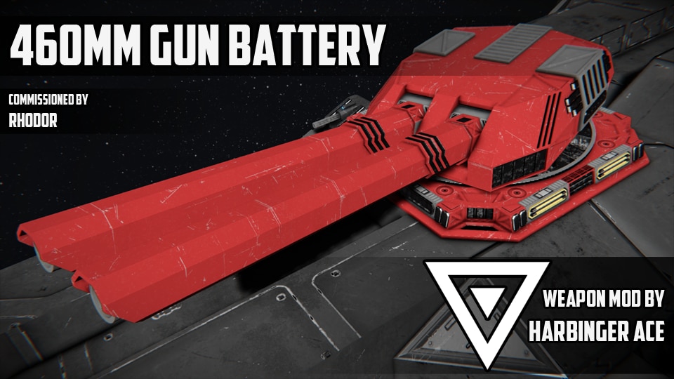 Space Engineers on Twitter: "460mm Gun Battery by Harbinger Ace https://t.co/IR9oJxocVr # ...