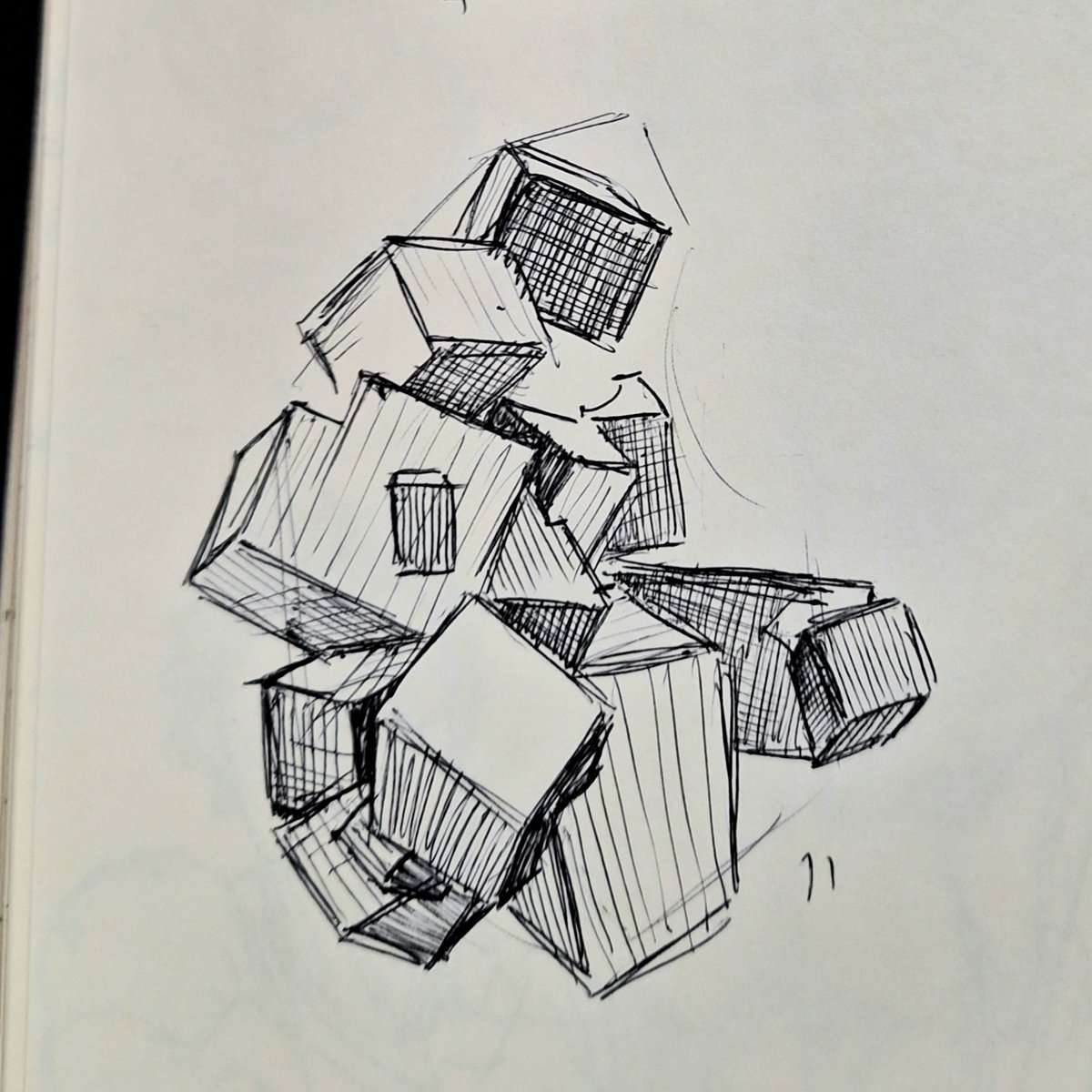 「plotting something」Clara Melloの漫画