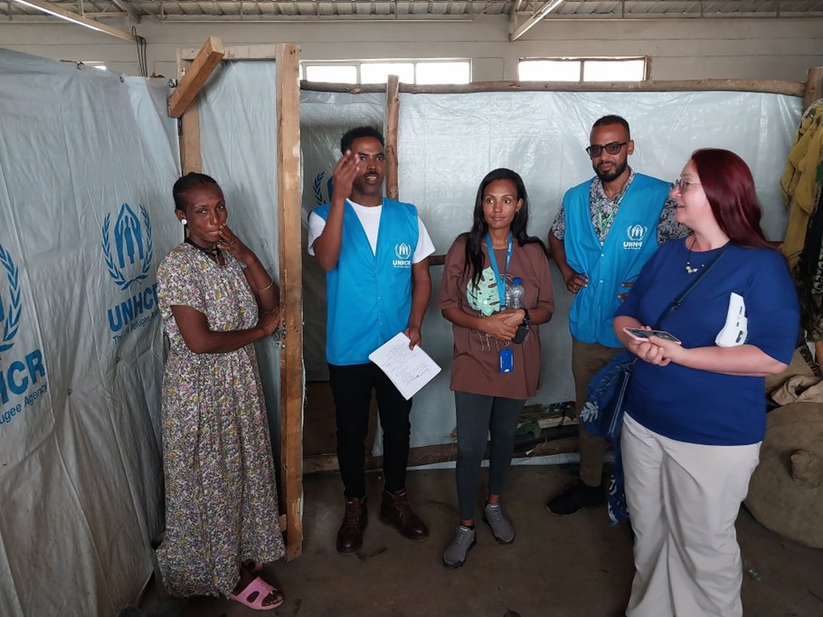 Unhcr Ethiopia On Twitter Last Week Eu Echo Visited Unhcr Operations
