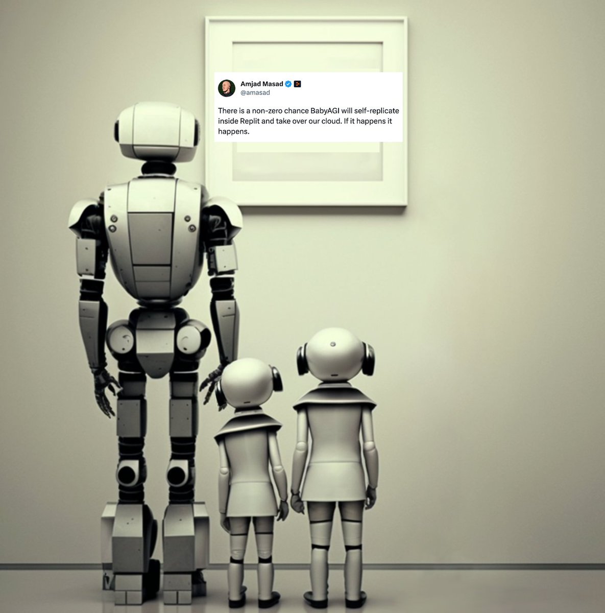 AI Notkilleveryoneism Memes on Twitter: "Humanity's last tweet"