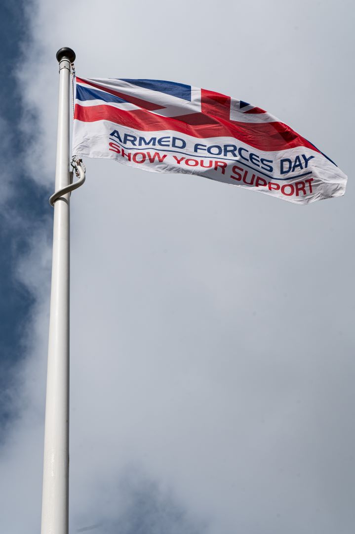 BCP Council on Twitter: "This morning, we recognised Armed Forces Day with a flag raising ...
