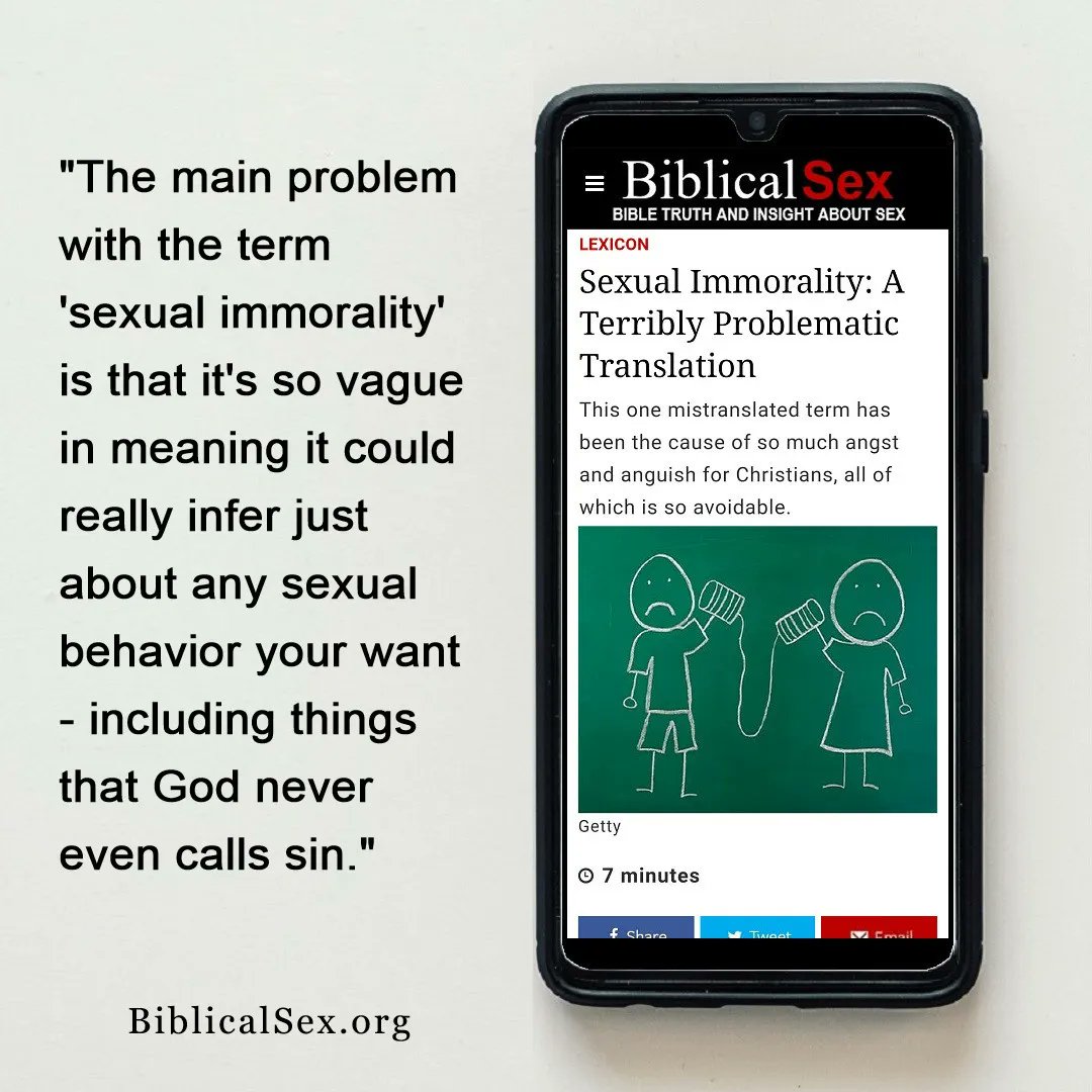 On Twitter Sexual Immorality