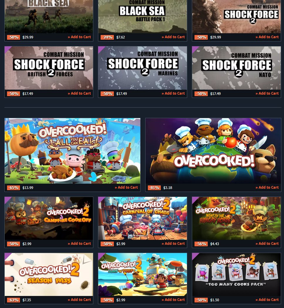 Wario64 on Twitter: "Bandai Namco sale, team17 sale, and more on Gamesplanet weekly deals http ...