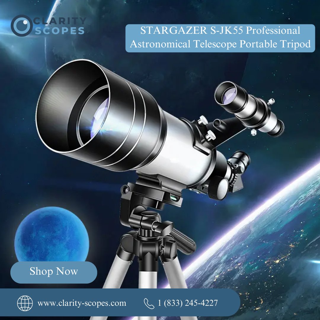 Clarity Scopes on Twitter: "THE STARGAZER S-JK55 FOR ENDLESS HOURS OF AWE-INSPIRING STARGAZING ...