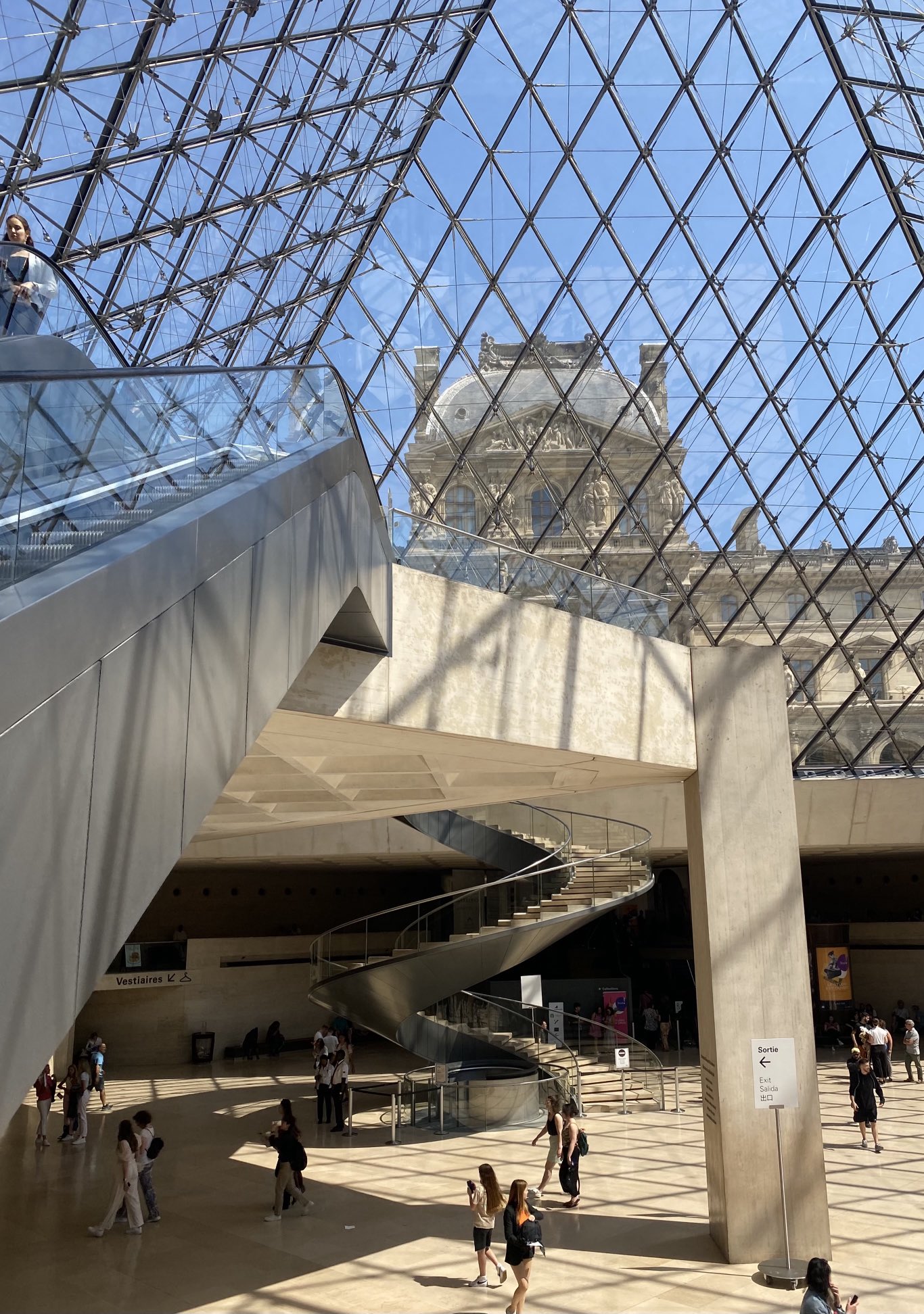 Louvre Pyramid Interior
