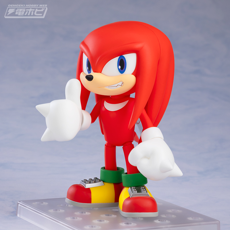 電撃ホビーウェブ on Twitter: "【今日の話題】『ソニック・ザ・ヘッジホッグ』豪快パワフルハリモグラ「ナックルズ」が #ねんどろいど シリーズからデフォルメフィギュア化！ https ...
