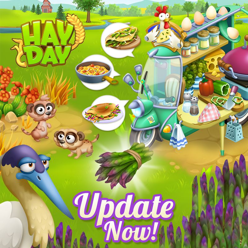 Hay Day on Twitter: "A new Update is live in Hay Day! Check out the EGGcellent new content that ...