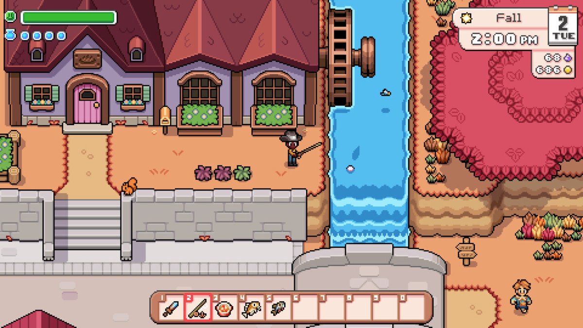 QooApp on Twitter: "NPC Studio reveals Fields of Mistria, a pixel-art farming sim RPG combining ...