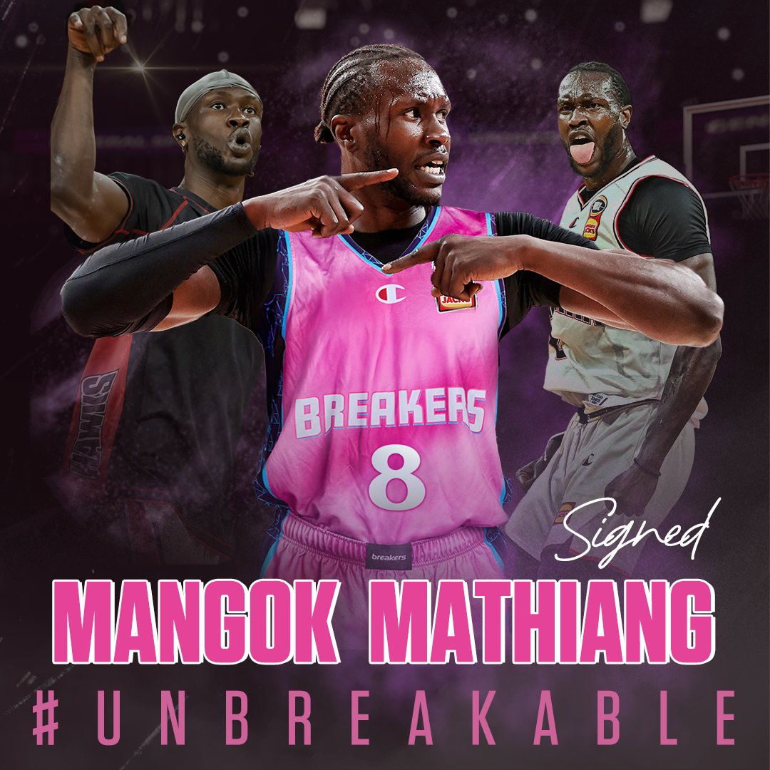 Sky Sport New Zealand Breakers on Twitter: "𝓢𝓲𝓰𝓷𝓮𝓭 The next piece of the puzzle for NBL24 is big ...