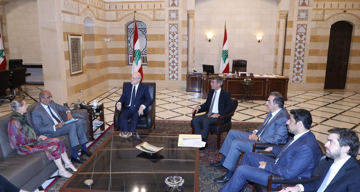 رئاسة مجلس الوزراء 🇱🇧 On Twitter رأس رئيس الحكومة نجيب ميقاتي