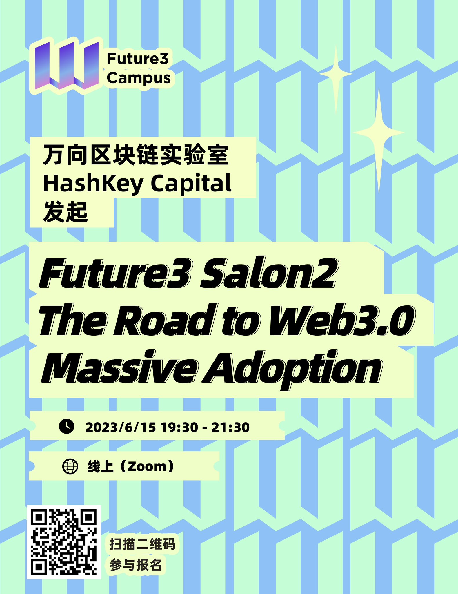Future3 Campus on Twitter: "📣滴滴～Future3 Salon第二期即将发车！由@Future3Campus 主办，@WXblockchain 和@HashKey ...